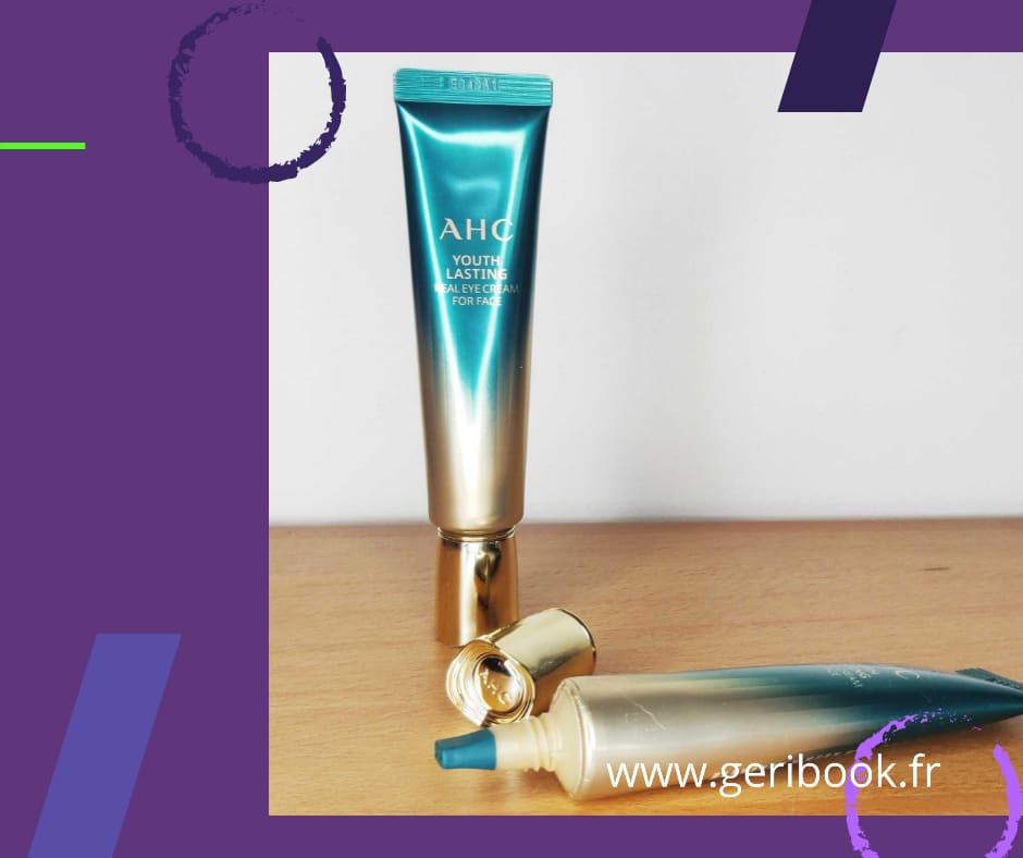 avis AHC Real Eye Cream For Face Youth Lasting - crème visage yeux Coréenne